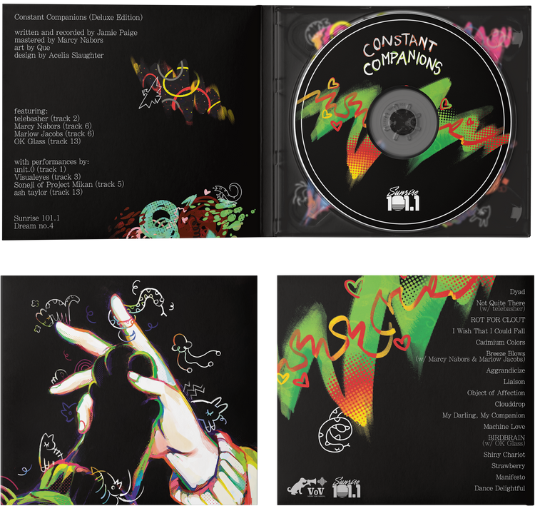 Jamie Paige - Constant Companions (CD, Deluxe Edition) – Very Ok Vinyl